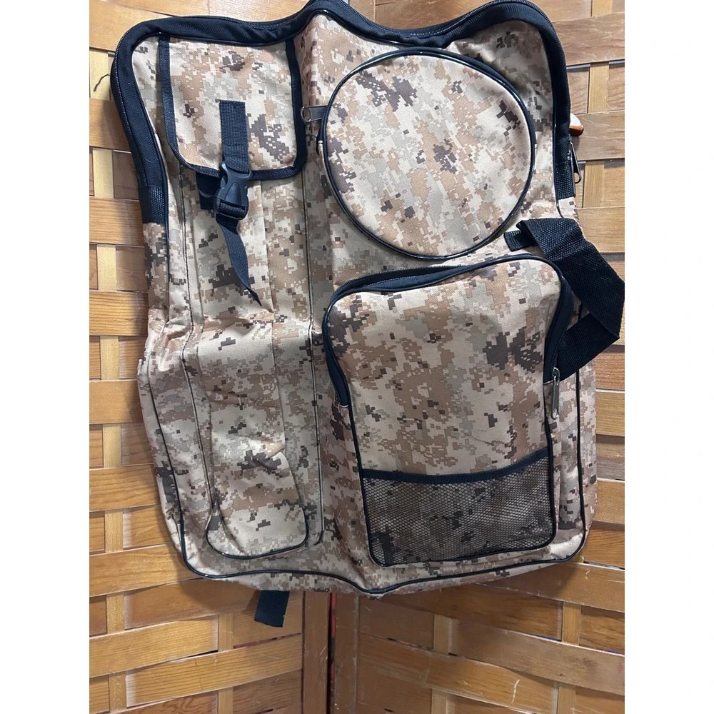 Bags | Camouflage Tactical Vest Backpack Bag Utility Pockets Gear ...